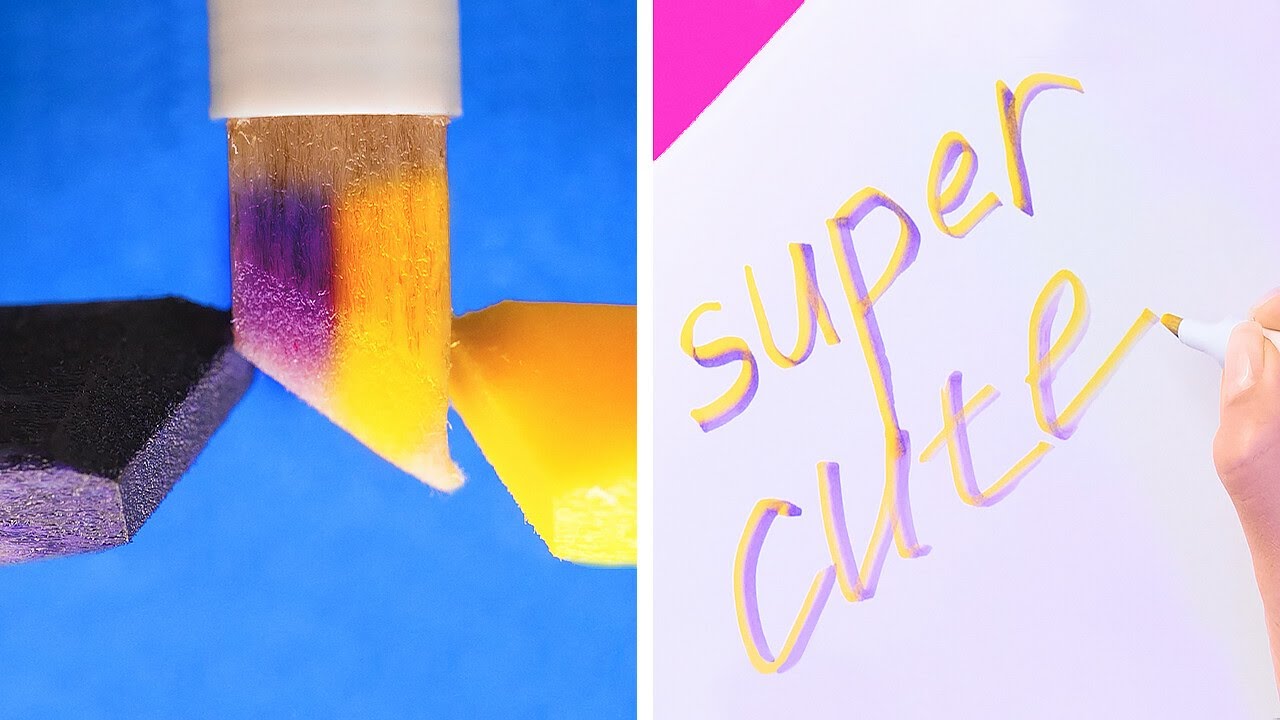 Make School LIFE Easier With These FUN Hacks And Crafts! - YouTube