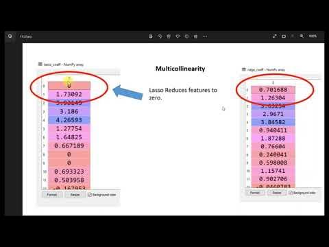 L1 and L2 for Multicollinearity and Feature Selection | Machine ...