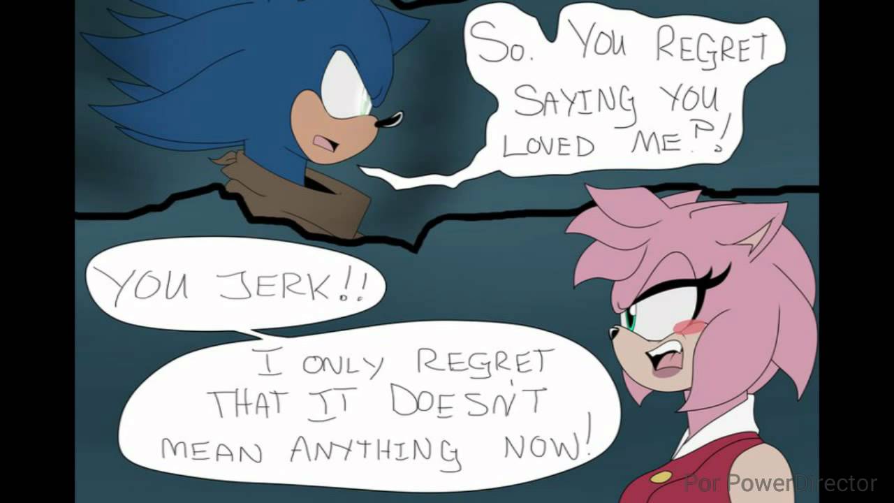 Comics of Sonamy Sonic Dark Love - YouTube