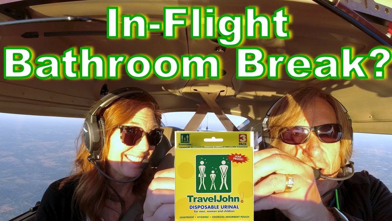 I HAVE to PEE! Single Pilot In Flight Bathroom Break - How do we go ...