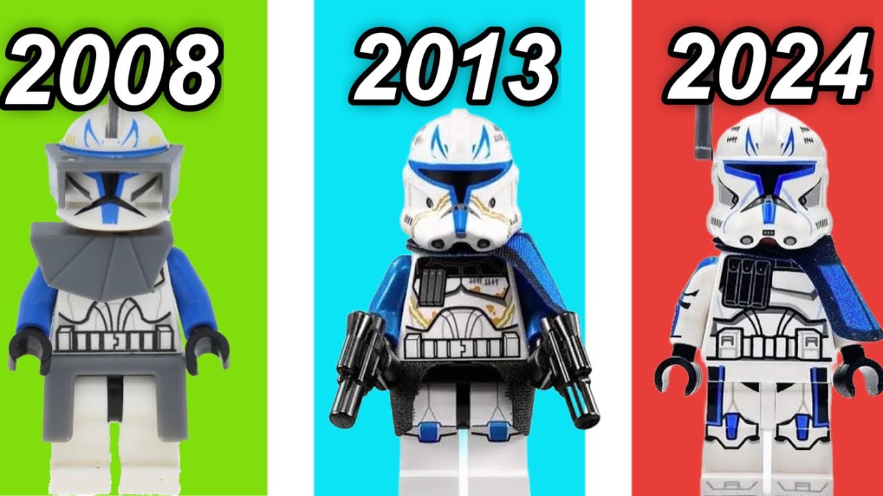 Reviewing Every LEGO Star Wars Captain Rex - YouTube