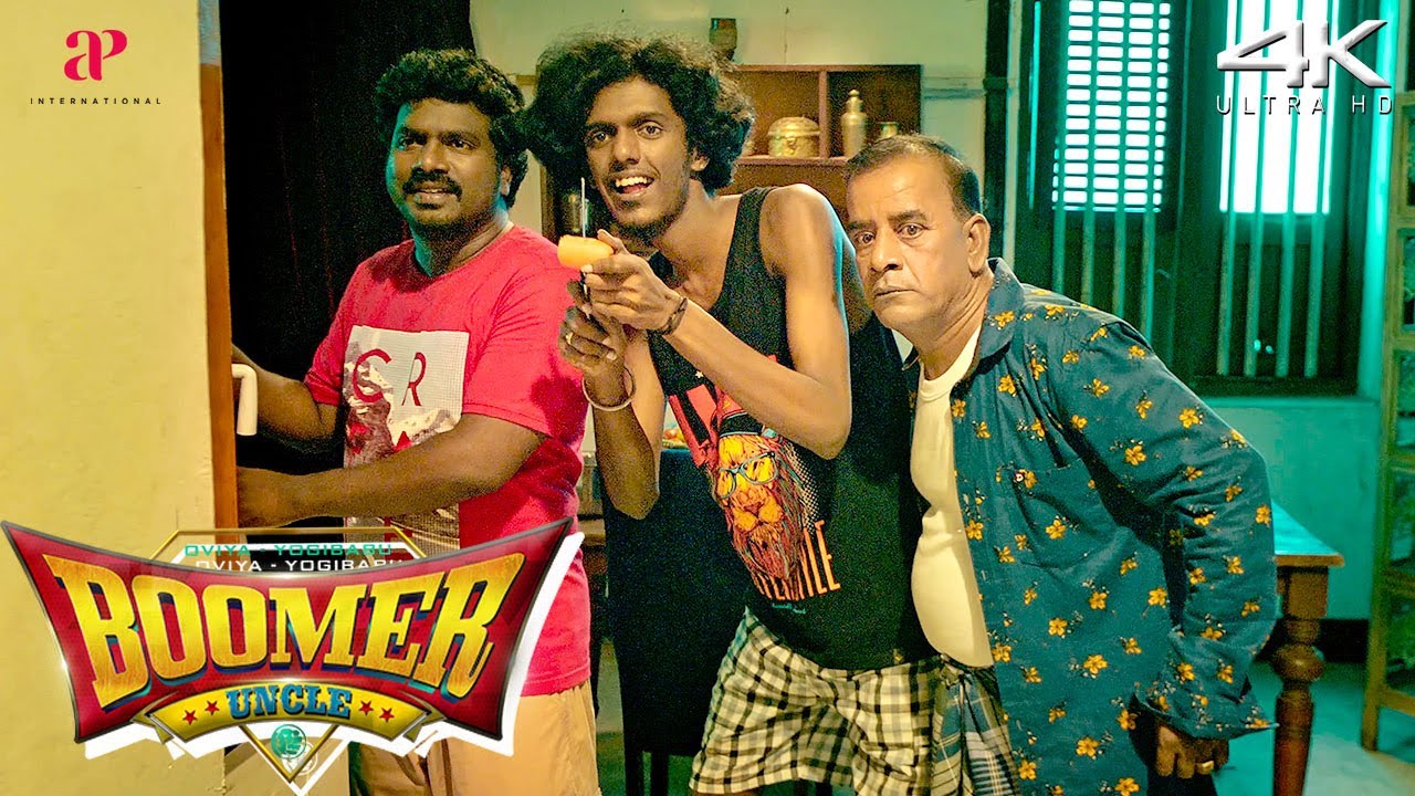 Boomer Uncle Movie Scenes | Seshu and the gang go all out to impress a ...