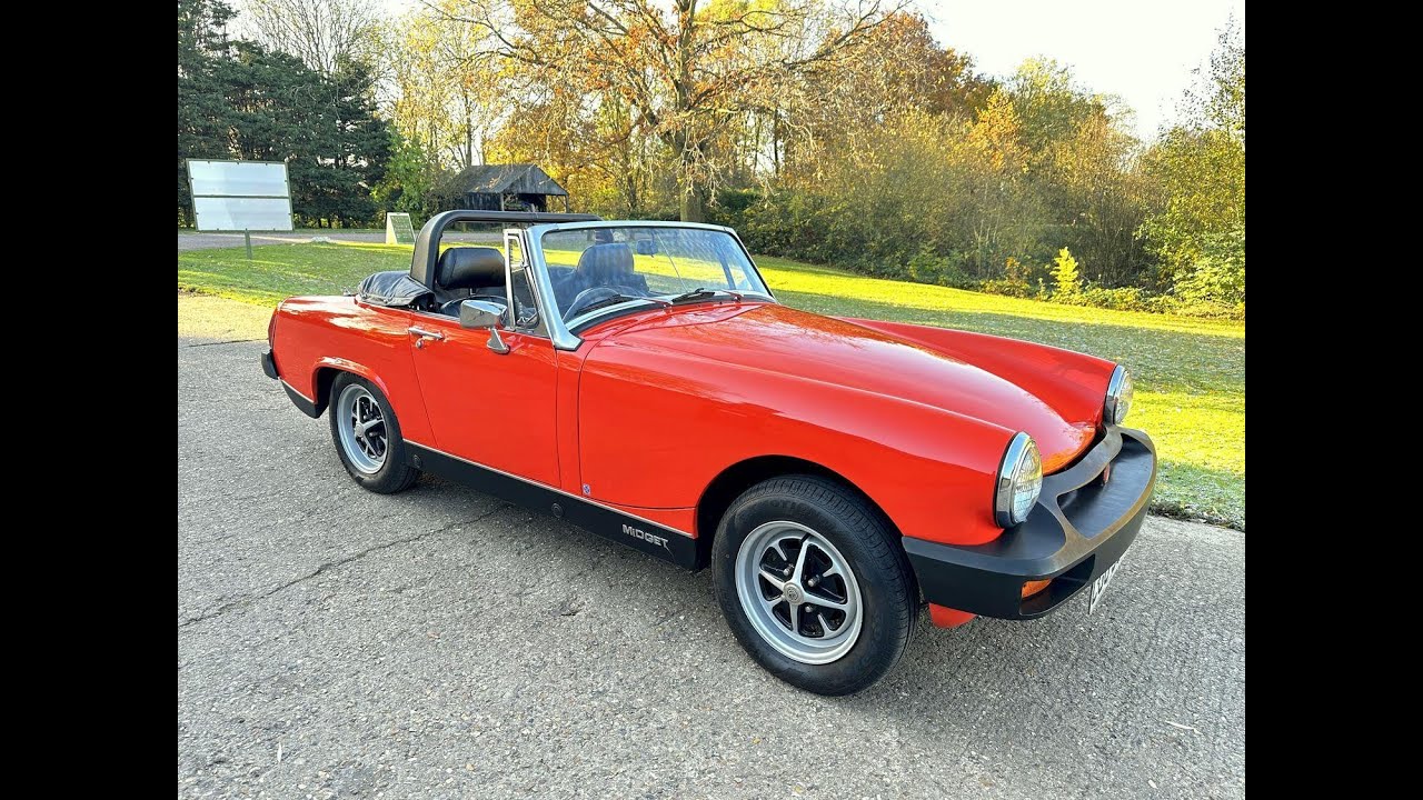 1978 (S) MG Midget 1500 Roadster - YouTube