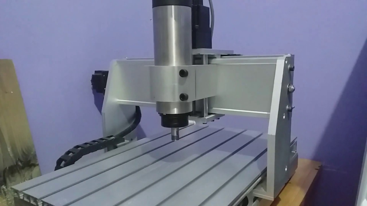 Install dan Tes Mesin CNC 3040 3 Axis - YouTube