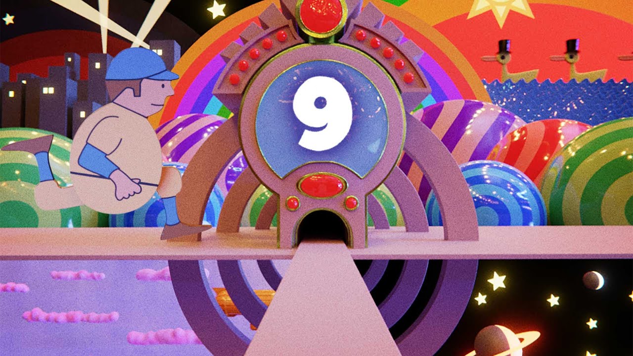 Sesame Street Pinball Number Count - #9 - Play Ball! - YouTube