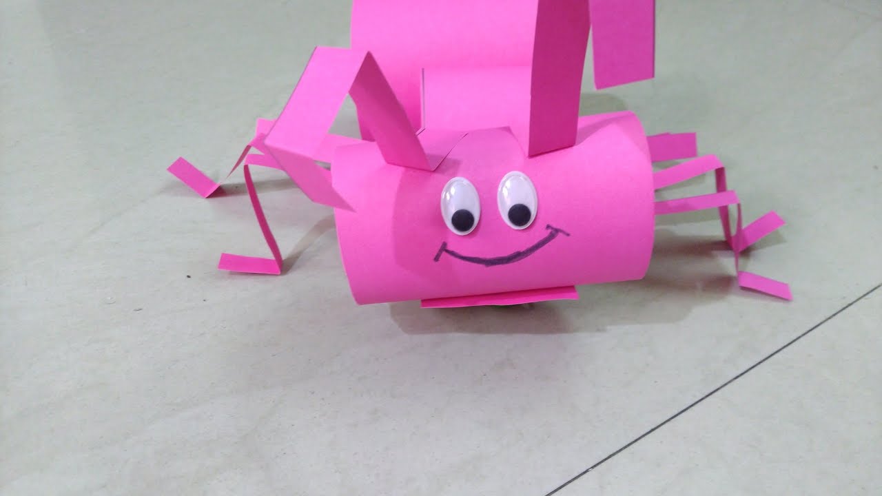 Vandu kuttys walking ant puppet craft - YouTube
