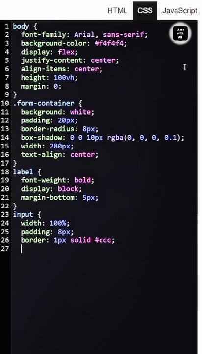 Develop a web page using html css and JavaScript - YouTube