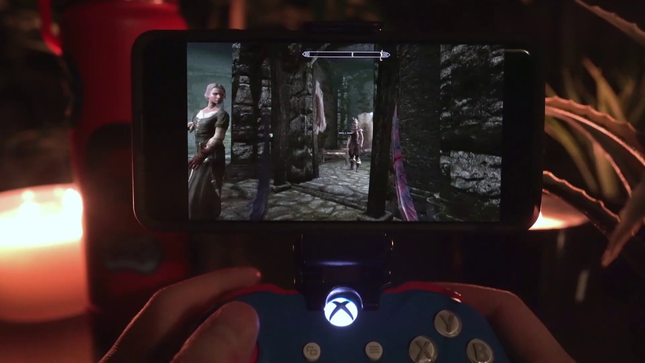 Play Skyrim from your Android Phone - YouTube
