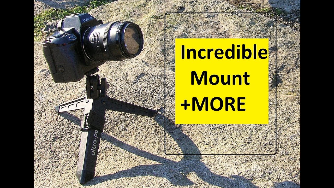 ULTRAPOD II versatile portable tripod - YouTube