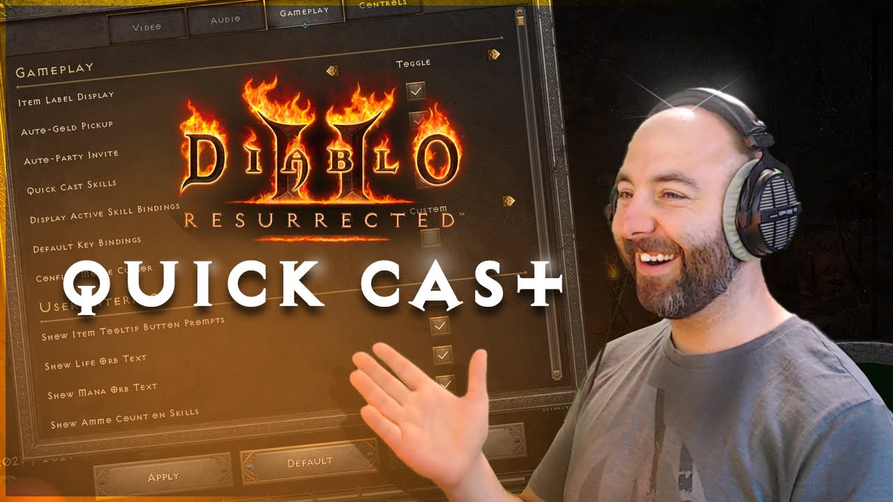 USE QUICK CAST!!! - Diablo 2 Resurrected feature, patch 2.3, use this ...