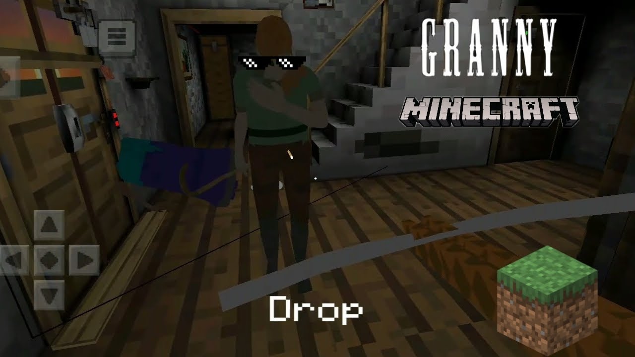 Granny Chapter One In Minecraft Atmophere In Full Gameplay - YouTube
