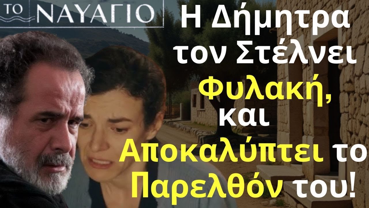 Το Ναυάγιο Spoiler: Η Δήμητρα τον Στέλνει Φυλακή, και Αποκαλύπτει το ...