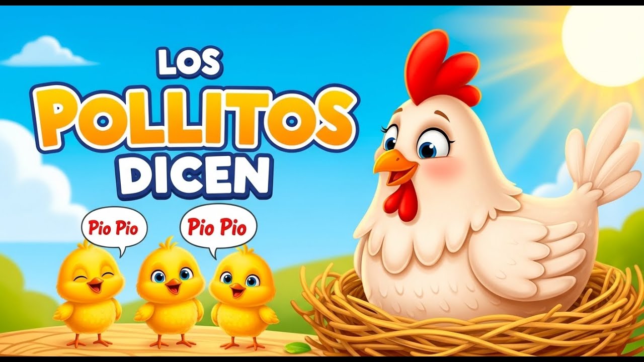 Los Pollitos Dicen Pío Pío 🐣 | Canción Infantil Clásica para Niños ...