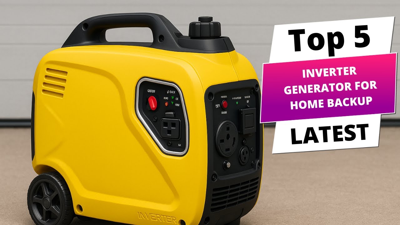 5 Best Inverter Generator for Home Backup 2026 [Quiet, Portable ...