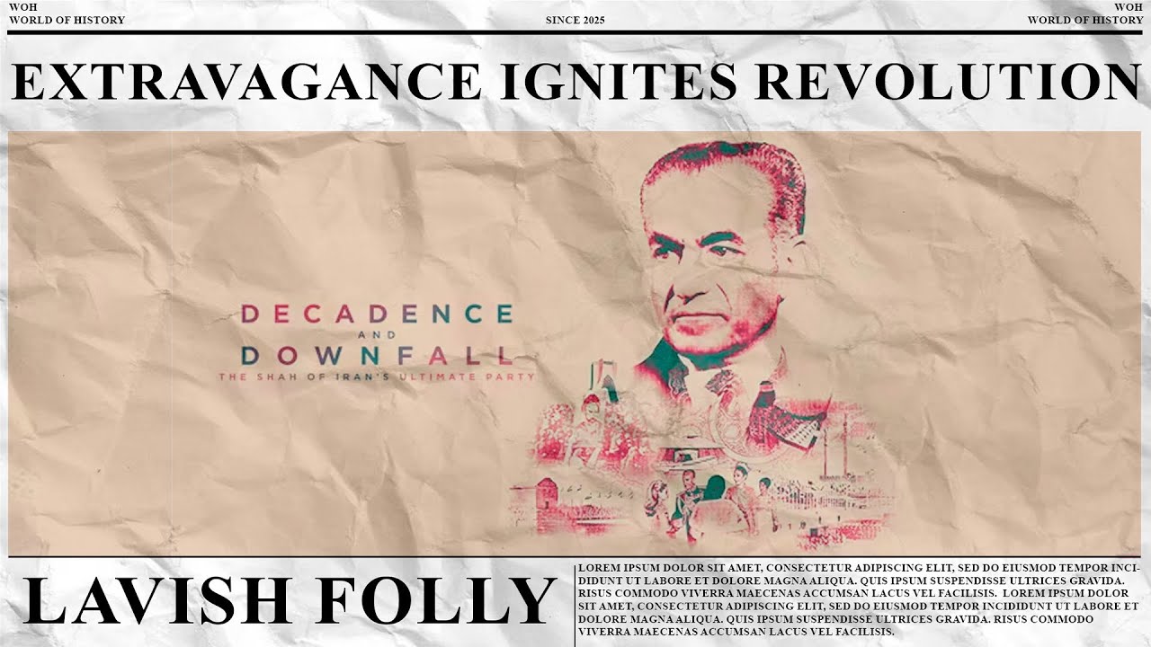 Decadence and Downfall The Worlds Most Expensive Party | The Shah’s ...