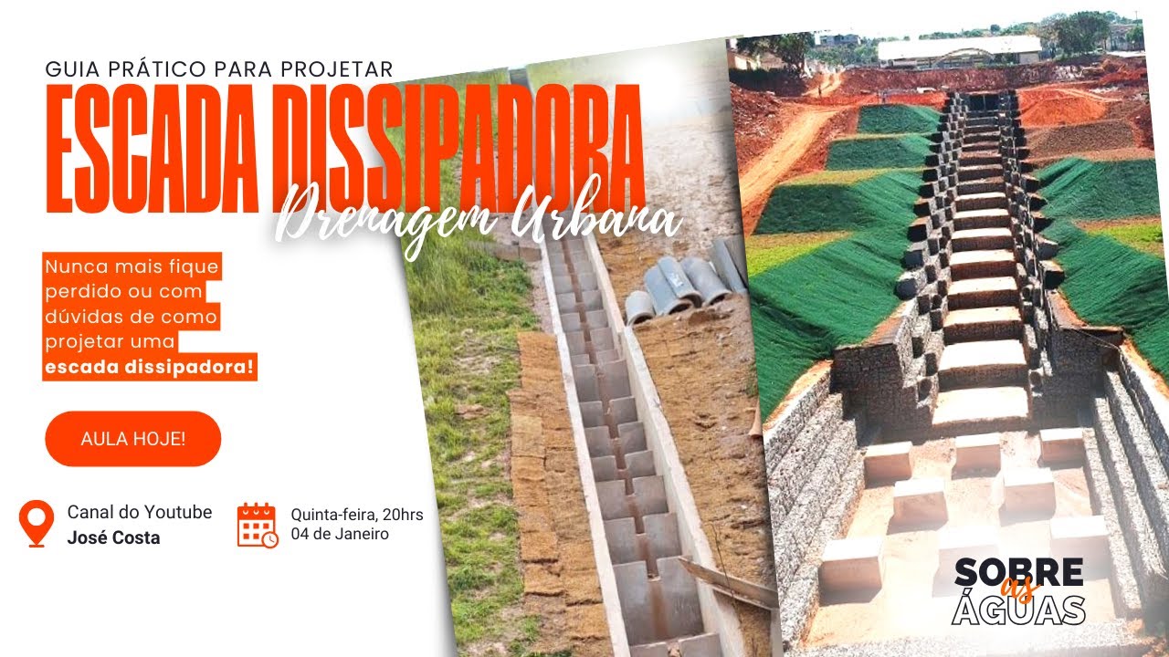 Guia prático para projetar escadas dissipadoras! - YouTube