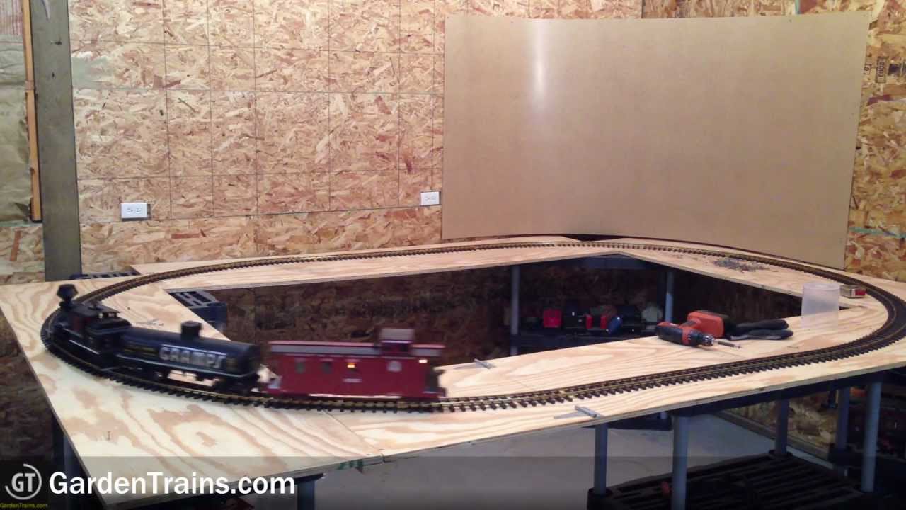 Garden Trains: #006 : Building an Indoor Large Scale Railroad : Freebie ...