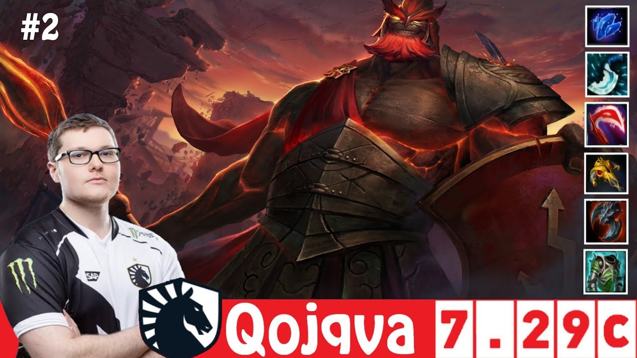 [DOTA 2] Liquid.Qojqva the MARS [OFFLANE] [7.29C] [2] - YouTube