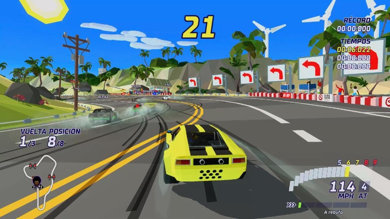 Hotshot Racing_playstation 4 gameplay 4k - YouTube