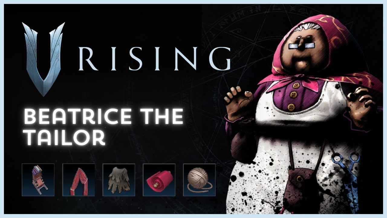 Beatrice the Tailor // V Rising - V Blood - YouTube