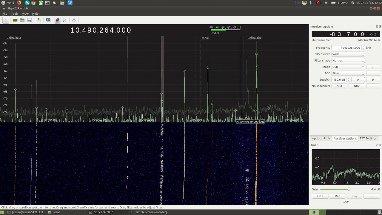 Q0-100 Reception 2 from IL18. EA8CXN - YouTube