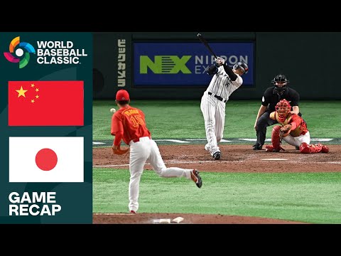 China vs. Japan Game Highlights | 2023 World Baseball Classic