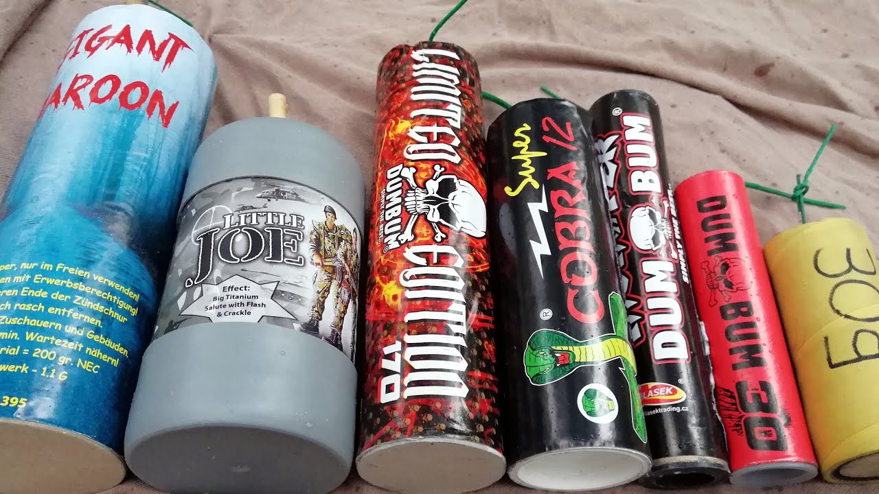 XXXL Polenböller Vergleich 3.0 | 40 Böller im Test - YouTube