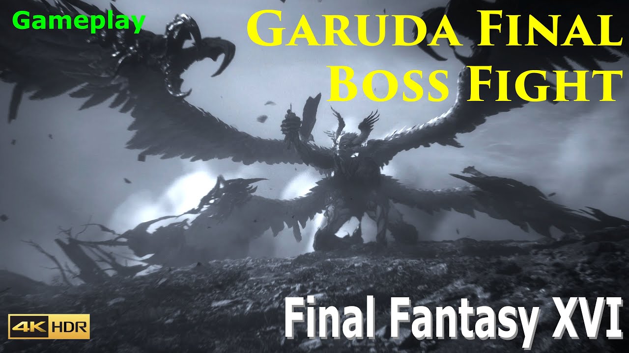 FINAL FANTASY XVI - Garuda Final Fight - YouTube