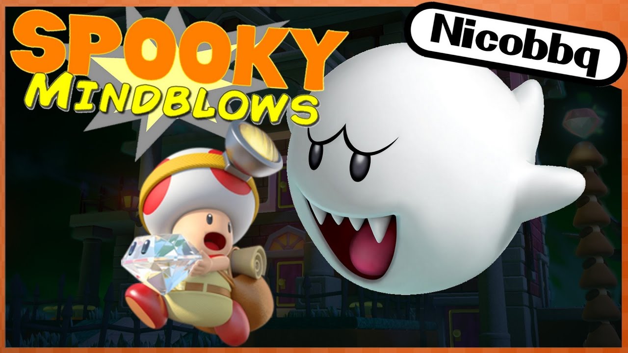 Haunted Spirits of Captain Toad - Spooky Mindblows - YouTube