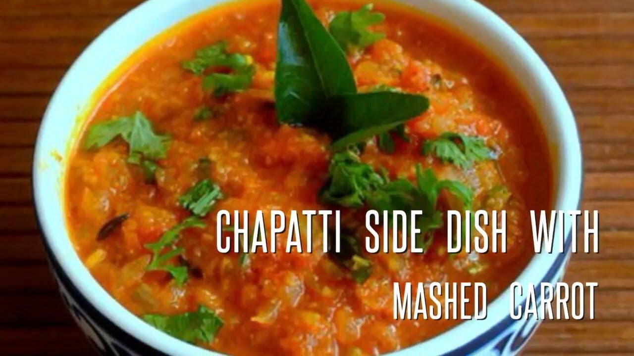 Mashed carrot gravy|carrot puree recipe|mashed carrot curry|carrot ...