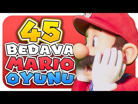 BUNDAN İYİSİ YOK! 45 Tane EN İYİ ÜCRETSİZ Super Mario Oyunu Önerisi! (Bedava Bilgisayar Fan Oyunu)