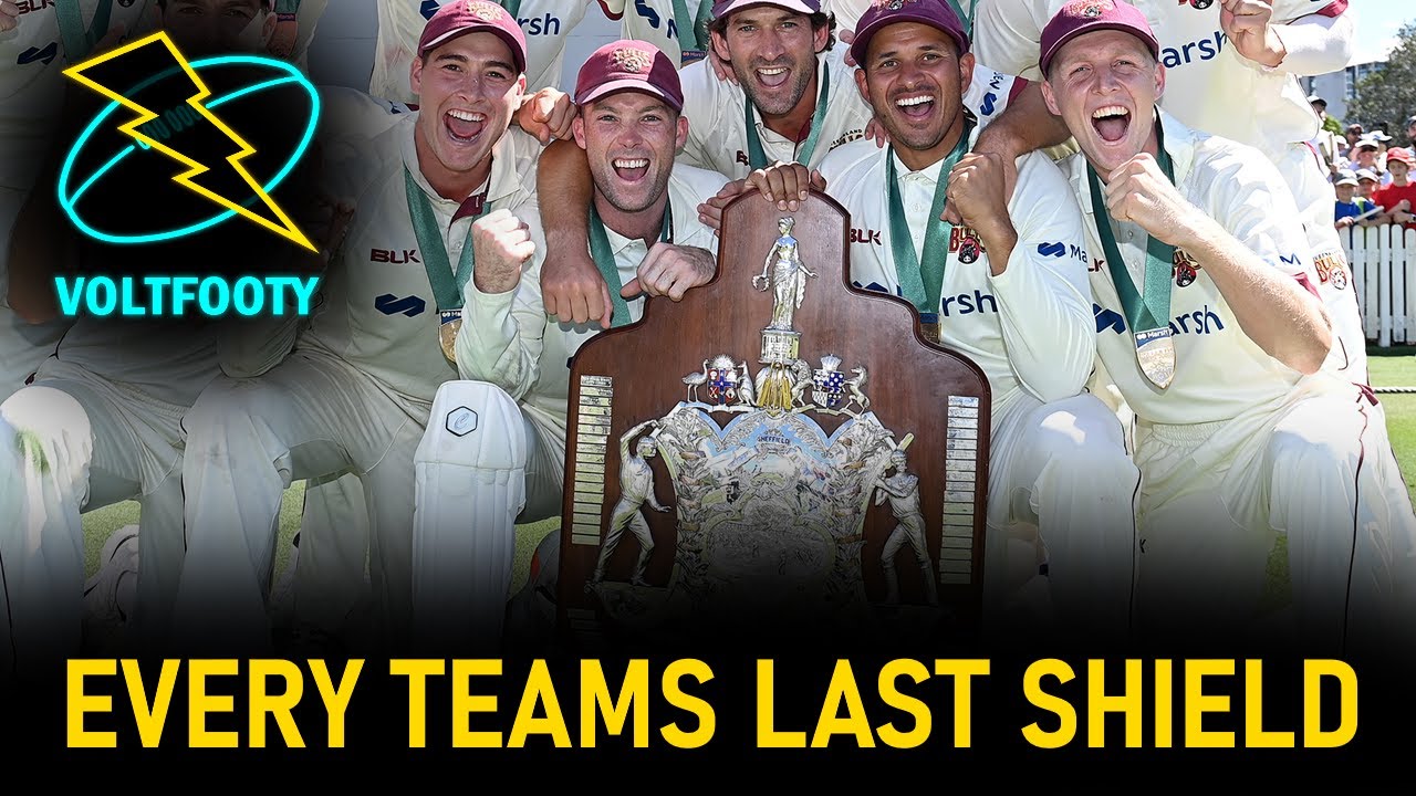 Every Sheffield Shield Teams Last Title (2022) - YouTube