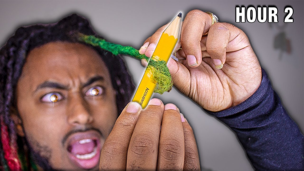 Combing Dreadlocks With a Pencil ️ FULL VIDEO - YouTube