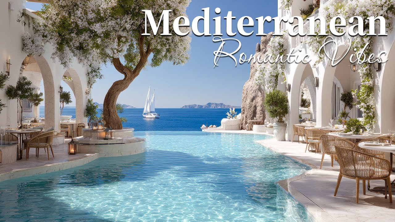 Chill Mediterranean Music & Romantic Vibes 🏡🌊 Relaxing Italian Music ...