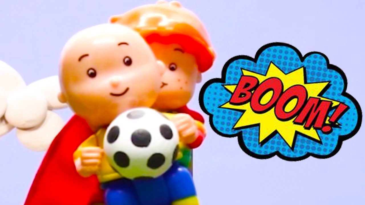 Caillou Toys for Kids | Superhero Leo | Kids Compilation | TOYS FOR ...