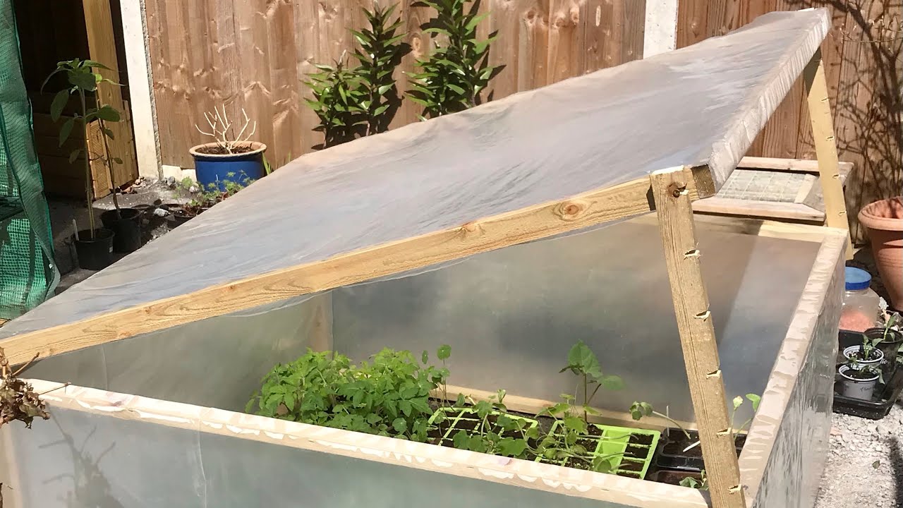 How To Make A Cold Frame How To Build A Cheap Cold Frame YouTube How To Make A Cold Frame How To Build A Cheap Cold Frame YouTube