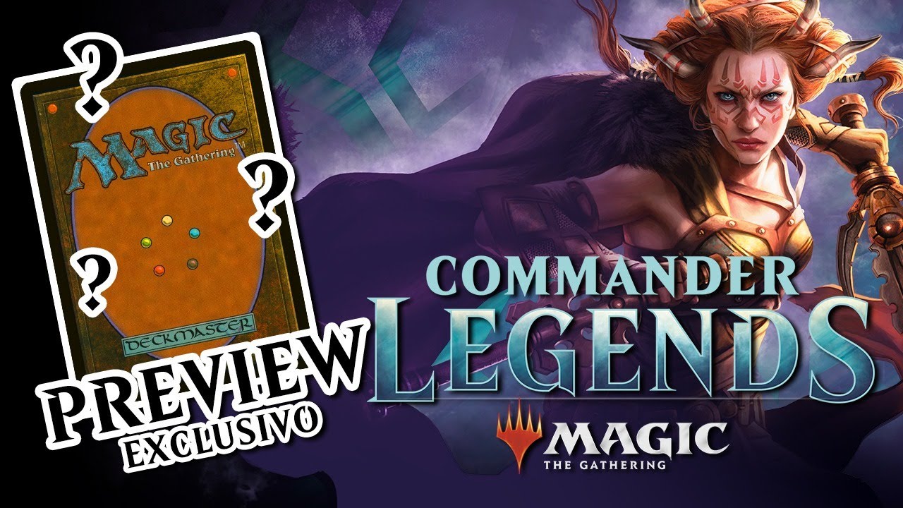 COMMANDER LEGENDS - Revelação de Card Preview - MTG - YouTube