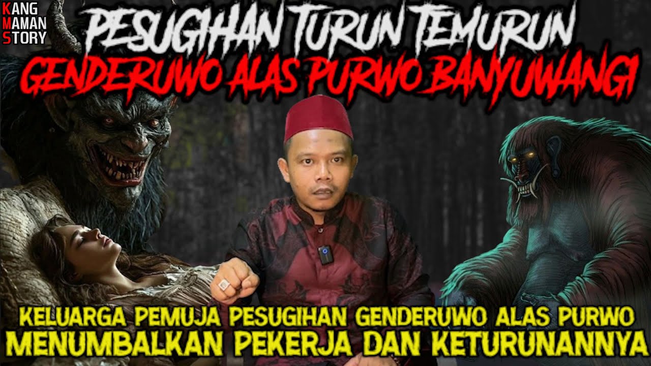 RITUAL TUMBAL PESUGIHAN GENDERUWO ALAS PURWO - YouTube