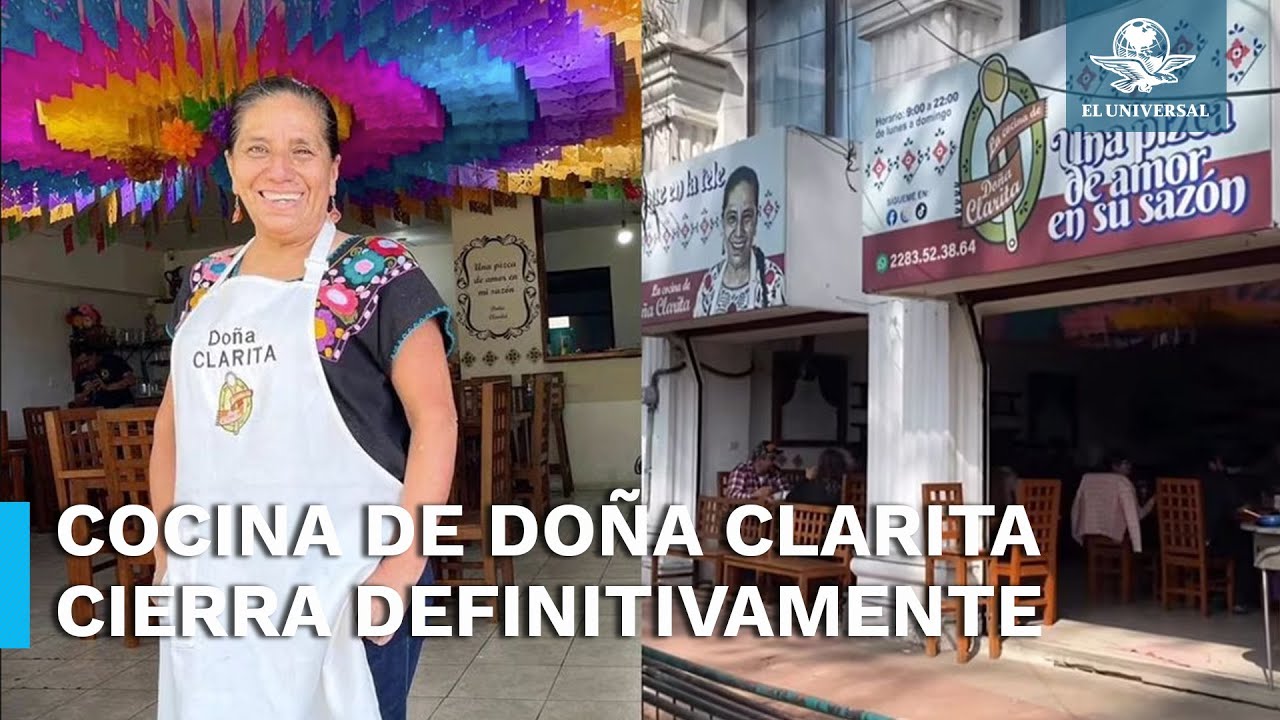 Doña Clarita, exconcursante de MasterChef Mx, decide cerrar su ...