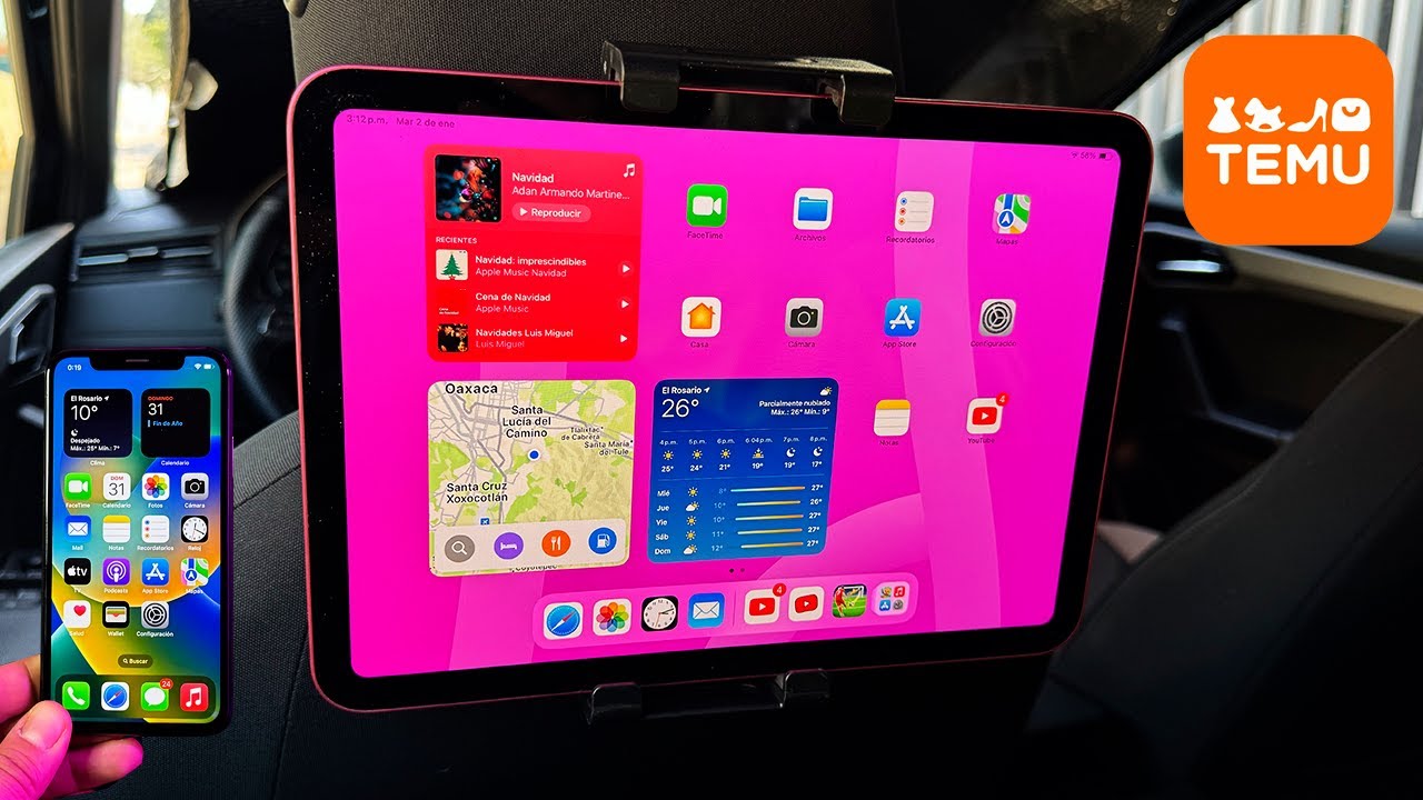 Compré los Mejores productos para iPhone y iPad en TEMU - YouTube