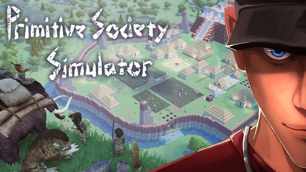 Primitive Society Simulator EA - Prehistory from huts to cities! | Let's Play PSS - YouTube