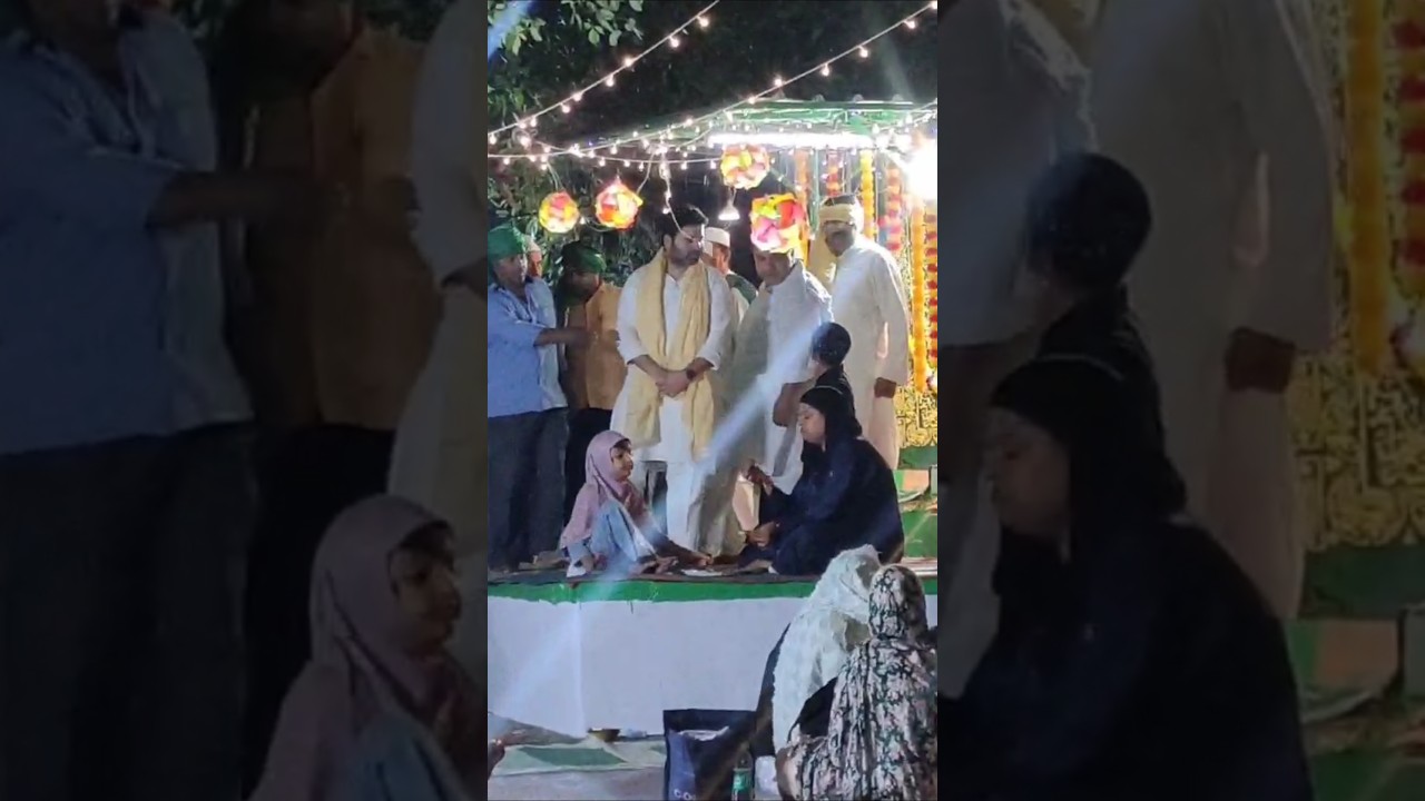 Dua ke liye or Khidmat e khalq ke liy #mla Ale Mohammad Iqbal #urs # ...