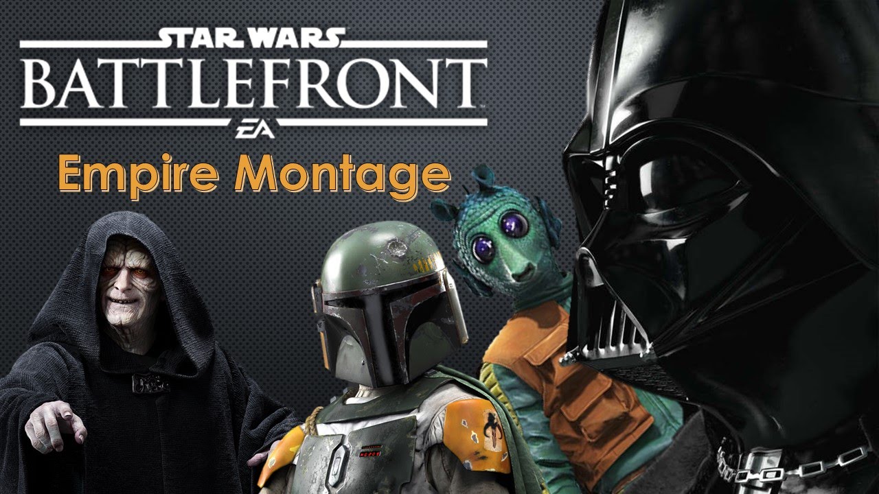 Star Wars Battlefront Empire Montage (Villains Gameplay incl. Greedo ...