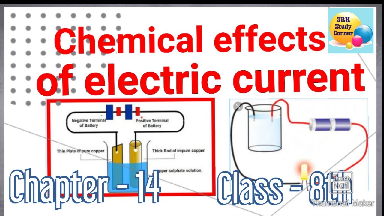 Chemical Effects of Electric Current || Chapter - 14 || Class - 8th ...