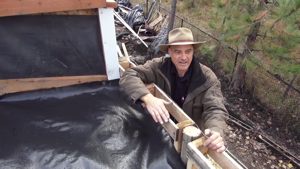 Solar Earthbag, Aquaponic Greenhouse - Living Terraces - YouTube