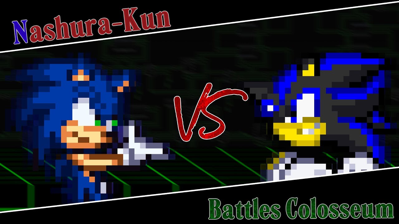 Battles Colosseum | Sonic VS Seelkadoom | Sprite Animation - YouTube