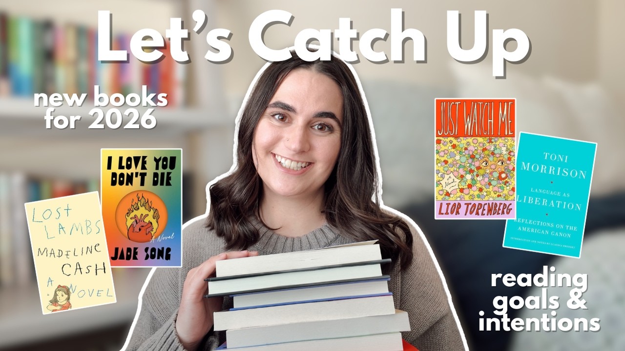 let's catch up | reading goals, book mail, and what's next - YouTube
