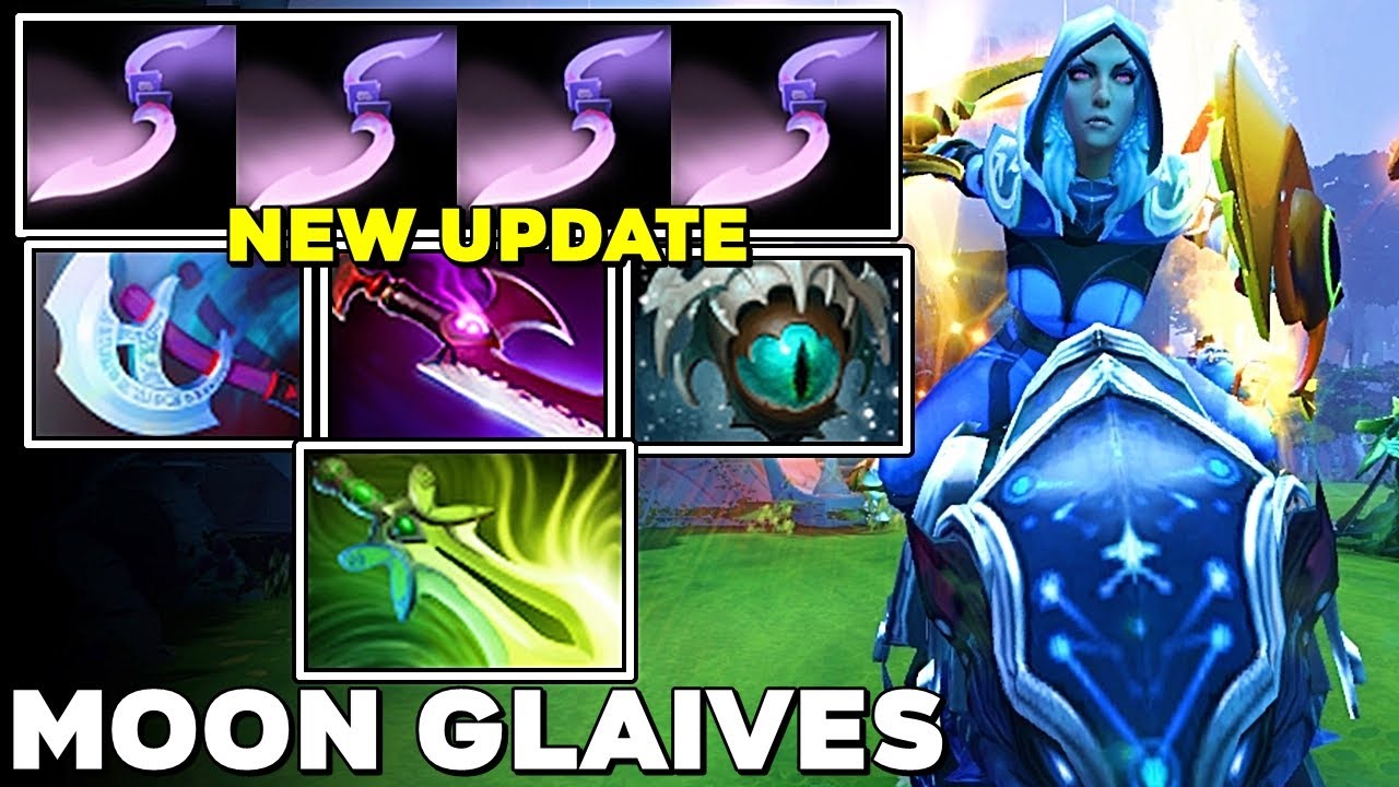 NEW SKILL MOON GLAIVES [ Luna ] - HYPER CARRY INSANE - EPIC Team Fight ...