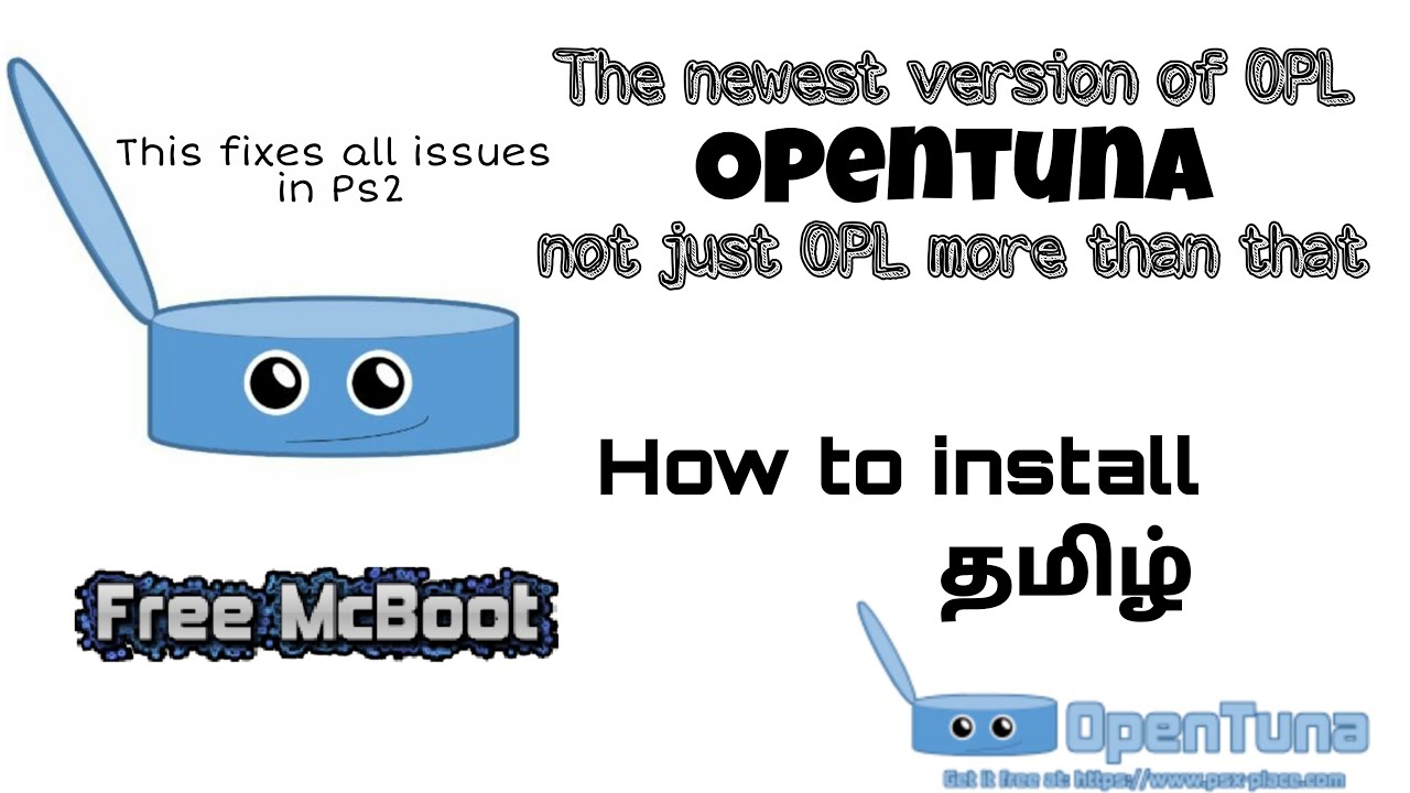 How to install Opentuna latest version of OPL for Ps2 | 2021 | Fixes ...