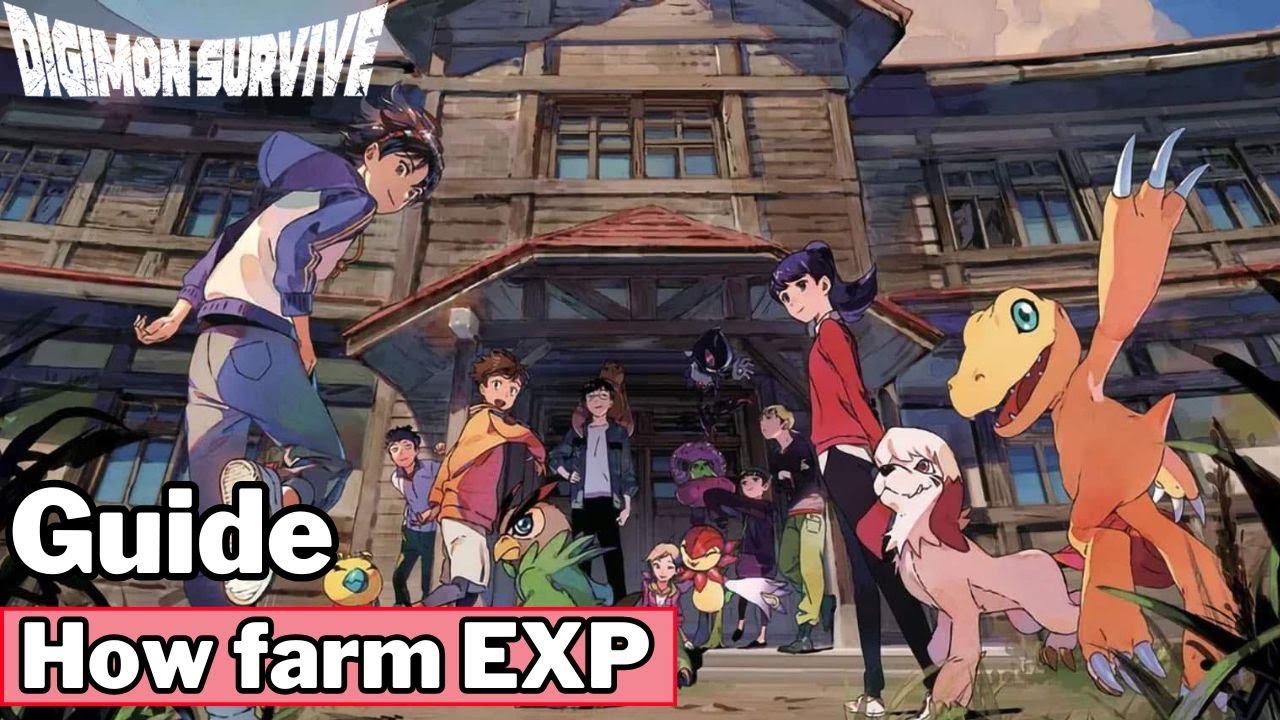 How to Farm EXP - Digimon Survive - YouTube